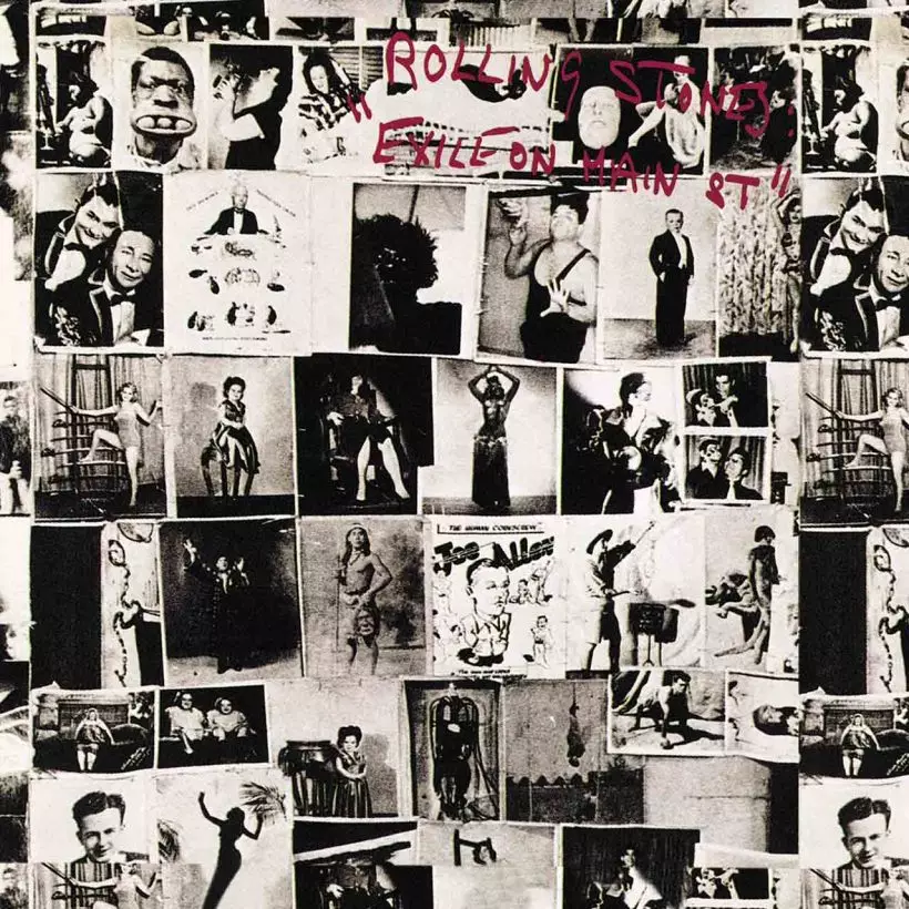 جلد The Rolling Stones Exile On Main St