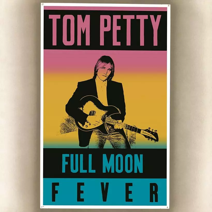 Tom Petty Full Moon Fever plötuumslag vefbjartsýni 820