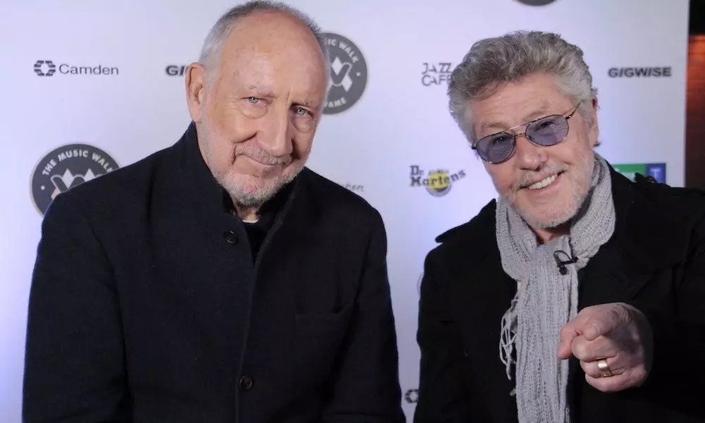 Pete Townshend Roger Daltrey mit freundlicher Genehmigung von Music Walk Of Fame