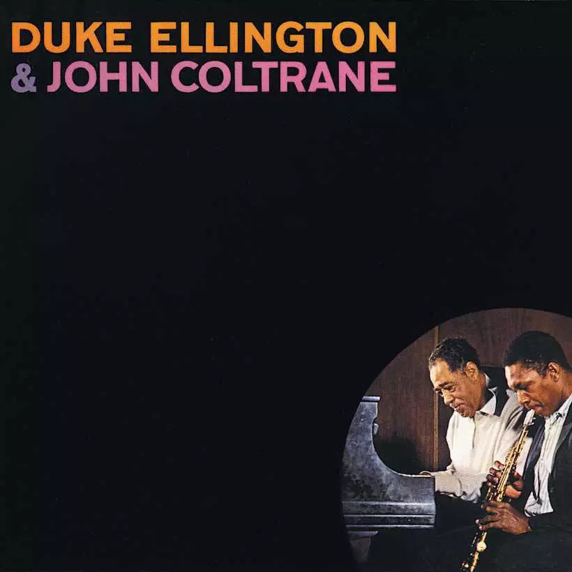 Clawr Albwm Duke Ellington a John Coltrane