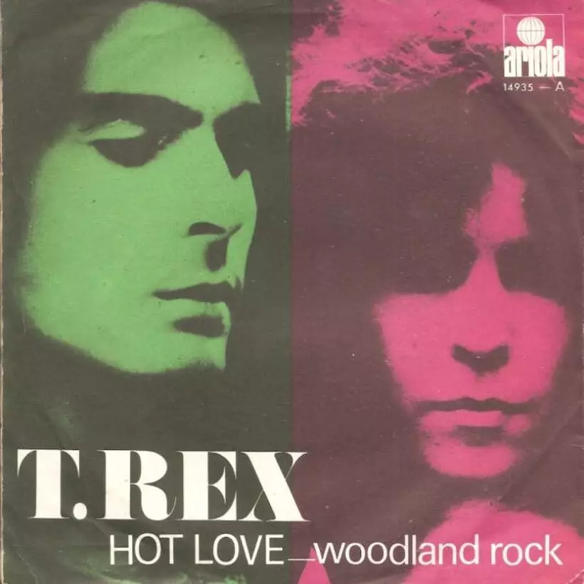T. Rex 'Hot Love' artaĵo - Ĝentileco: UMG