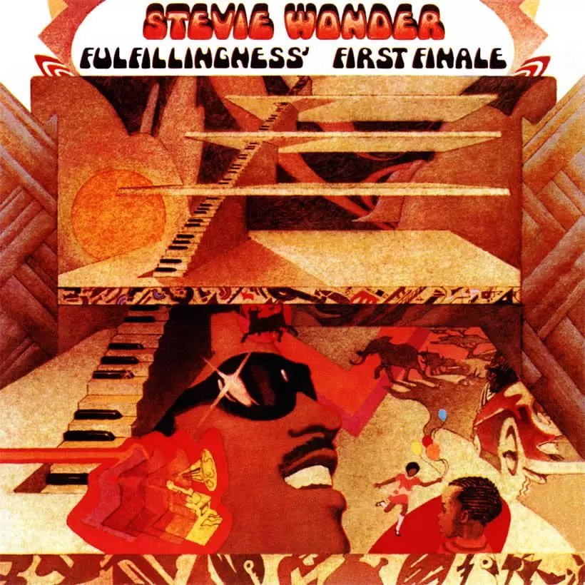 Ilustración de Stevie Wonder 'Fulfillingness' First Finale' - Cortesía: UMG