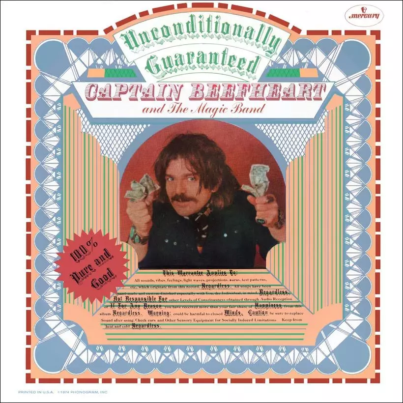 Captain Beefheart Unconditionally Guaranteed Album Cover web optimalisearre 820 mei grins