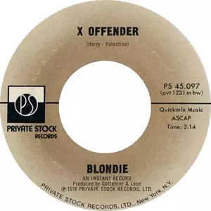 Blondie - X Offender Single Label - 300