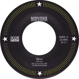 Nirvana - Segell discogràfic Sliver - 300