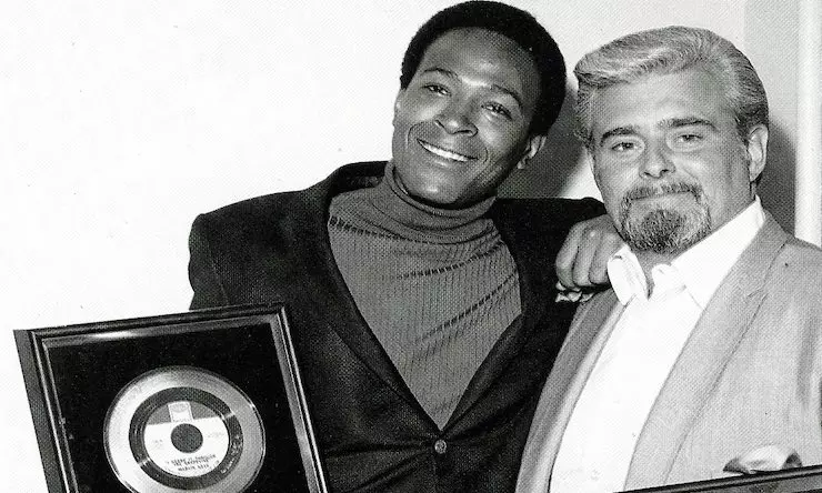 Marvin Gaye și Barney Ales Motown Records Archives