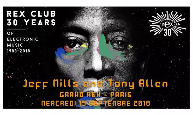 Jeff Mills Tony Allen Rex Club