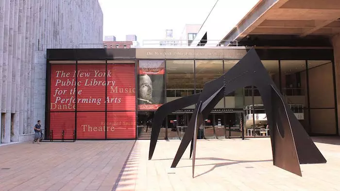 New Yorkin julkinen esittävän taiteen kirjasto Lou Reed