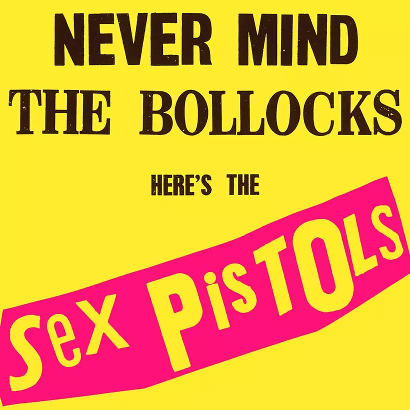 Sex Pistols Never Mind The Bollocks obal albumu web optimalizovaný 820