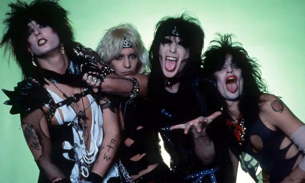 Motley Crue-foto deur