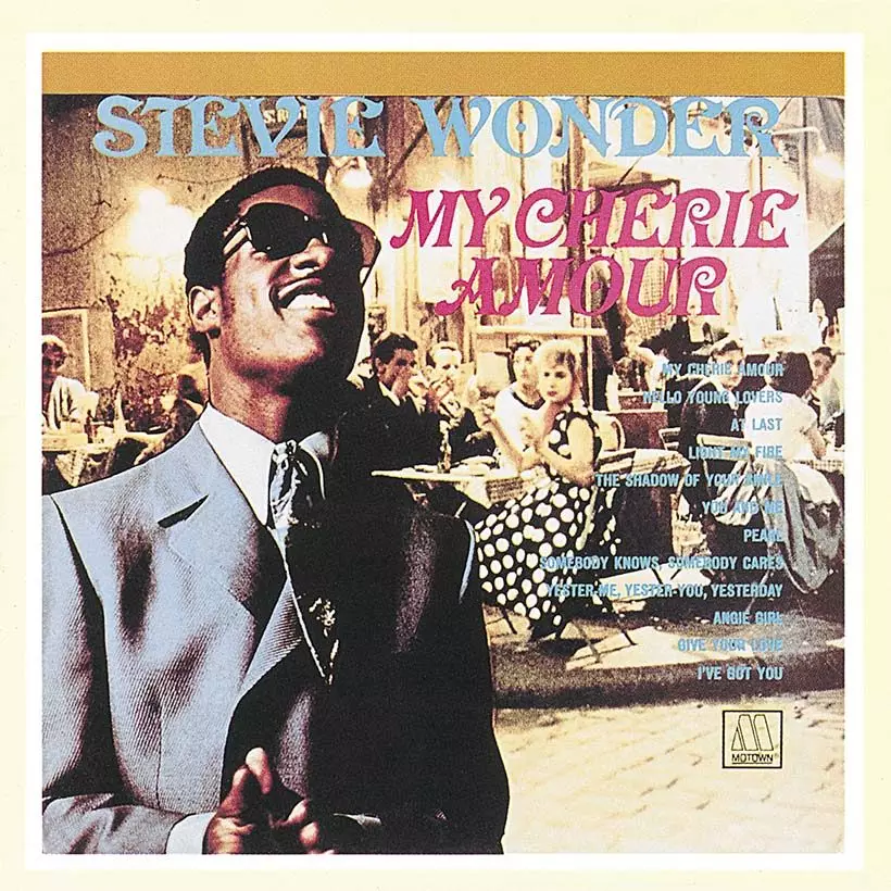 Stevie Wonder My Cherie Amour የአልበም ሽፋን