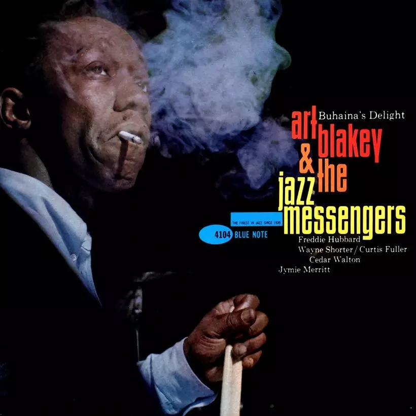 Ikhava ye-albhamu ka-Art Blakey kanye ne-Jazz Messengers Buhaina ethi Delight 820