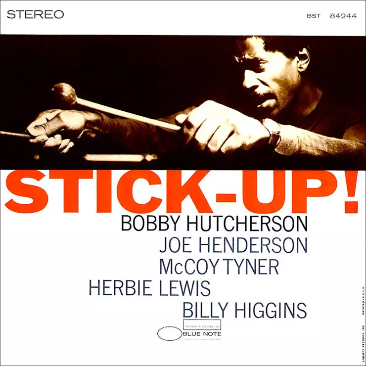 Bobby Hutcherson Stick Up albüm kapağı web için optimize edilmiş 740