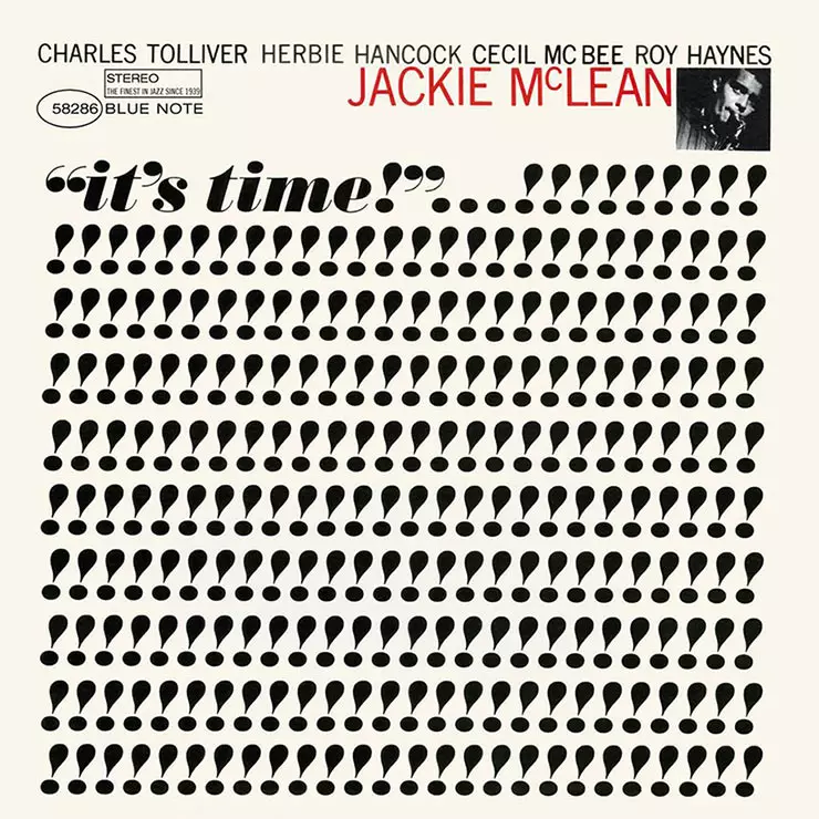 Portada del álbum de Jackie McLean It's Time optimizada para la web 740