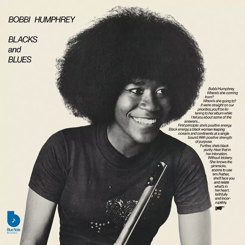 Bobbi Hunphrey Blacks And Blues ඇල්බම කවරය