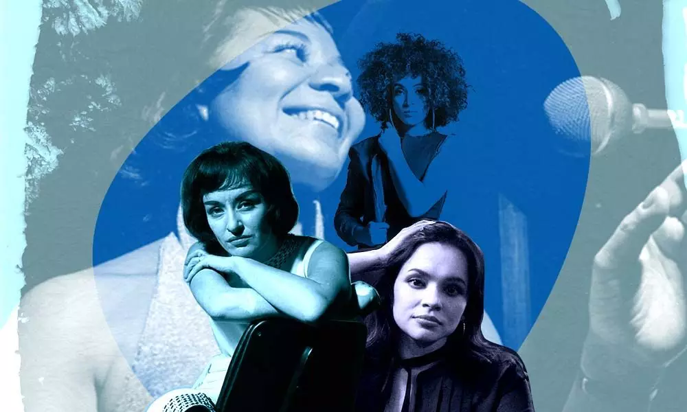 Ženské hudebníky Blue Note představovaly web s obrázky optimalizovanými 1000