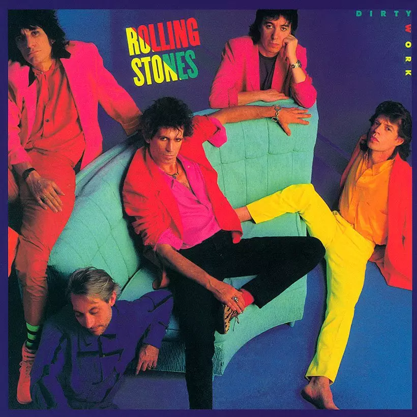 The Rolling Stones Dirty Work albuma vāks 820