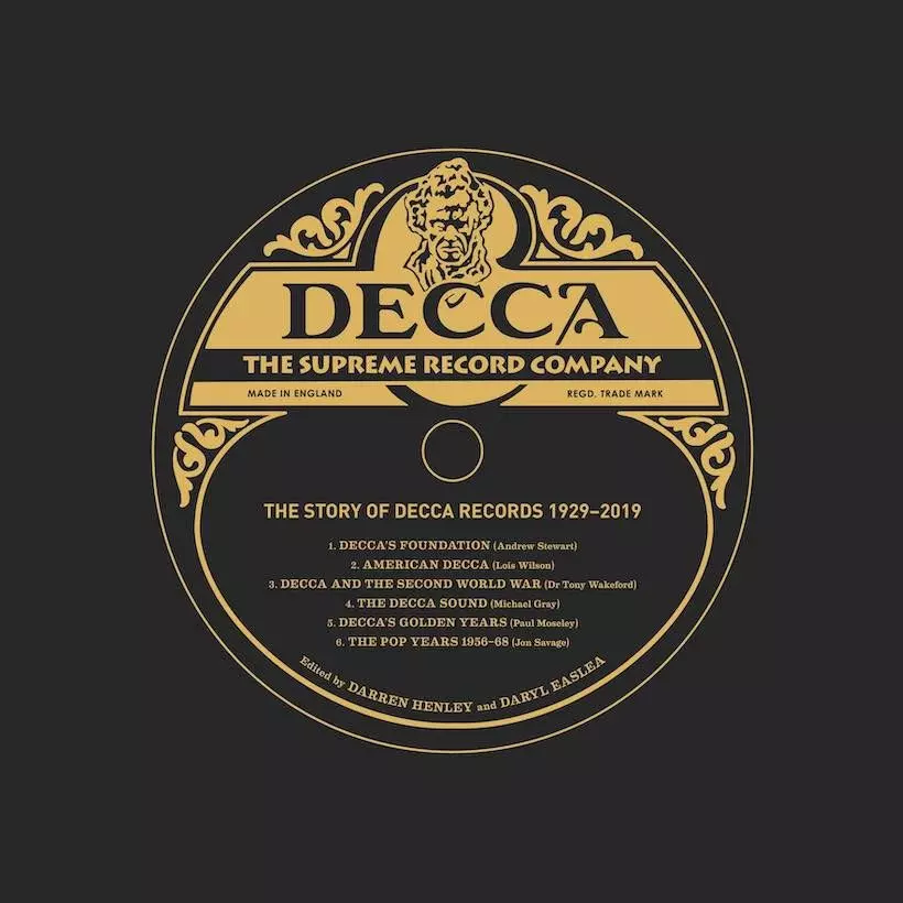 Decca The Supreme Record Company könyvborítója
