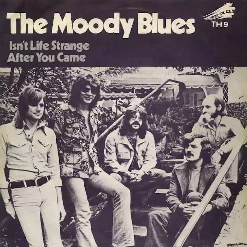 Moody Blues 'Isn't Life Strange' listaverk - Með leyfi: UMG