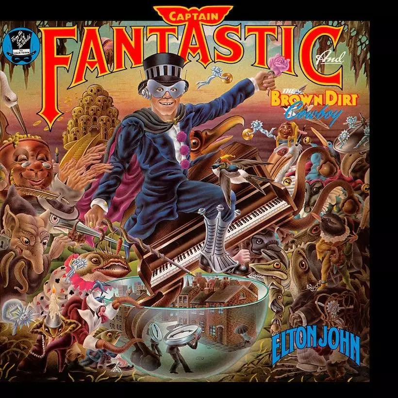 Elton John 'Captain Fantastic And The Brown Dirt Cowboy' 삽화 - 제공: UMG
