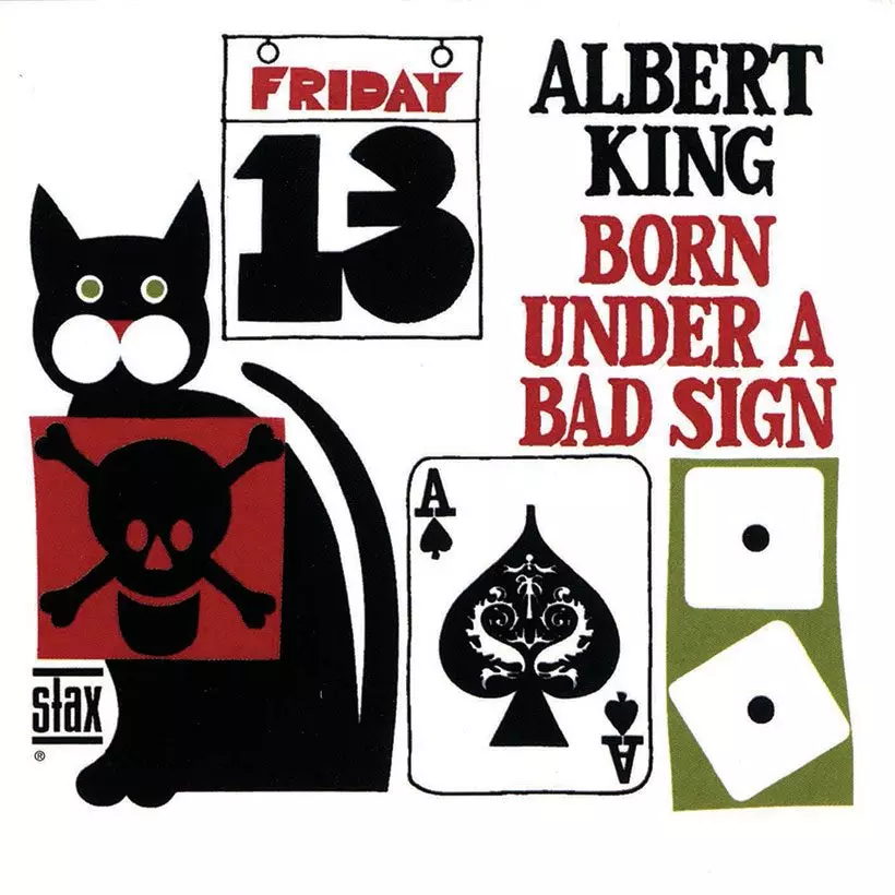 עטיפת האלבום של Albert King Born Under A Bad Sign 820