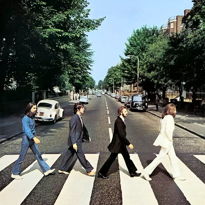 Webová stránka obalu alba Beatles Abbey Road optimalizovaná 820