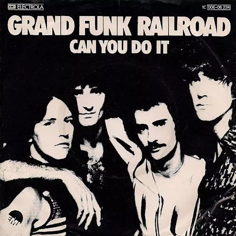 Grand Funk Railroad 'Can You Do It' artwork - Courtesy: UMG