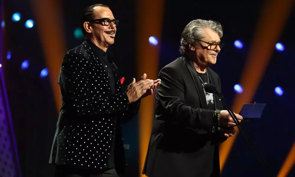 Kirk Pengilly, Tim Farriss, INXS - फोटो: Brendon Thorne/Getty Images