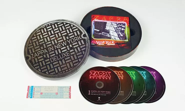 Zappa I New York 5CD Super Deluxe packshot