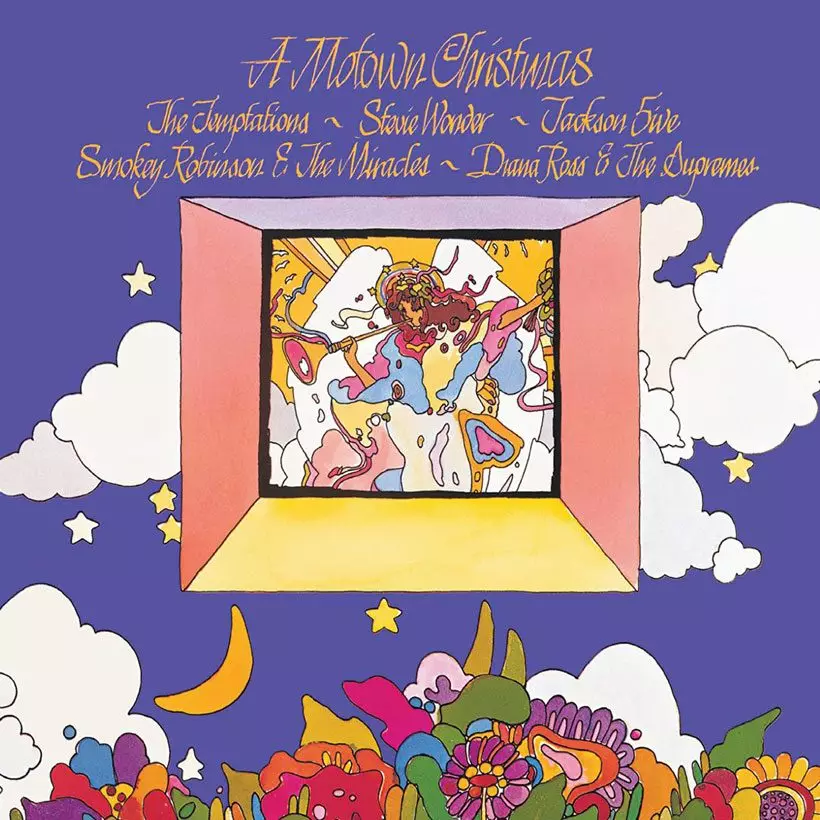 Оптимизированная для Интернета обложка рождественского альбома Motown 820