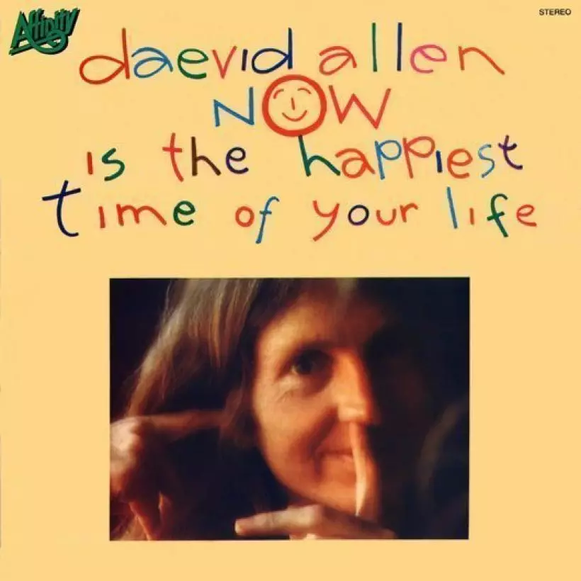Kopertina e albumit të Daevid Allen Tani është koha më e lumtur e jetës suaj - 530