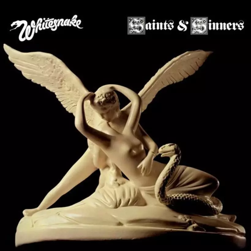Whitesnake Saints and Sinners plötuumslag - 530