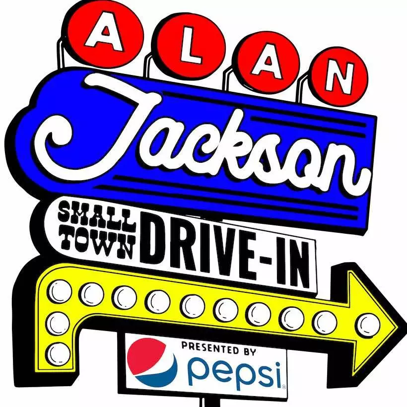 Logotipo do Alan Jackson Drive-In