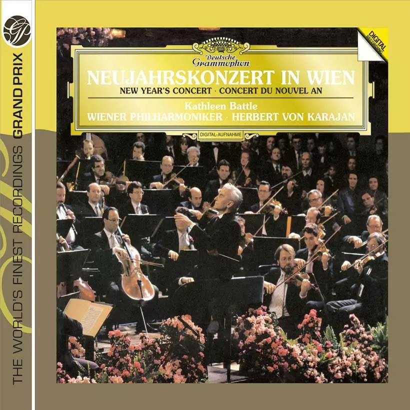 Concierto de Año Nuevo de Karajan 1987 - portada del álbum