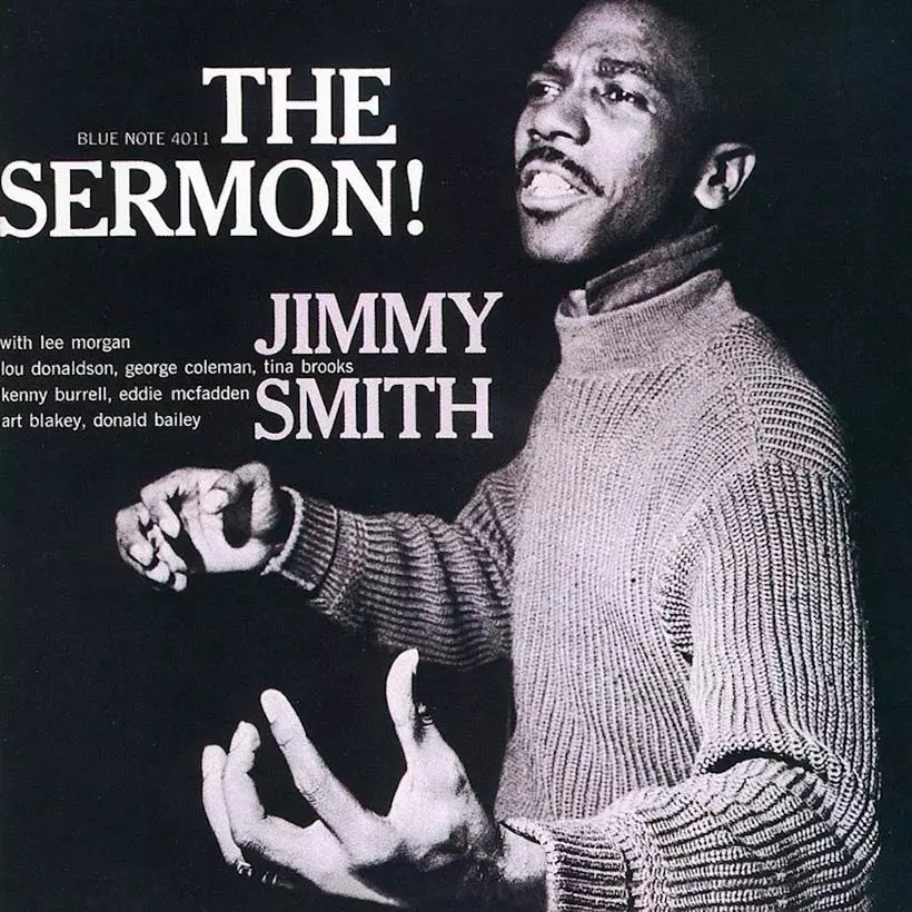 Jimmy Smith La copertina dell'album del sermone ottimizzata per il Web