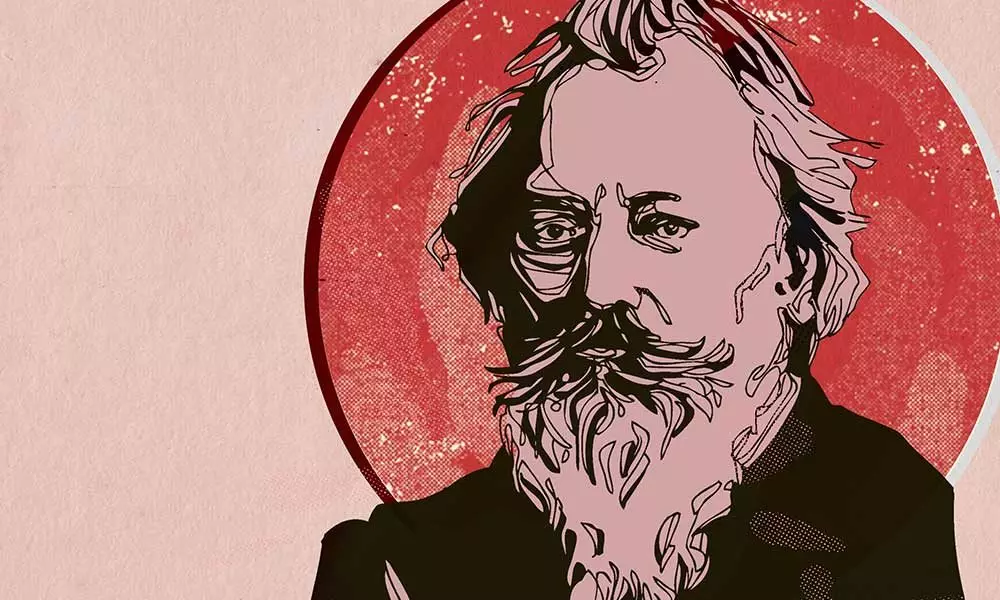 En İyi Brahms Eserleri - Brahms besteci resmi