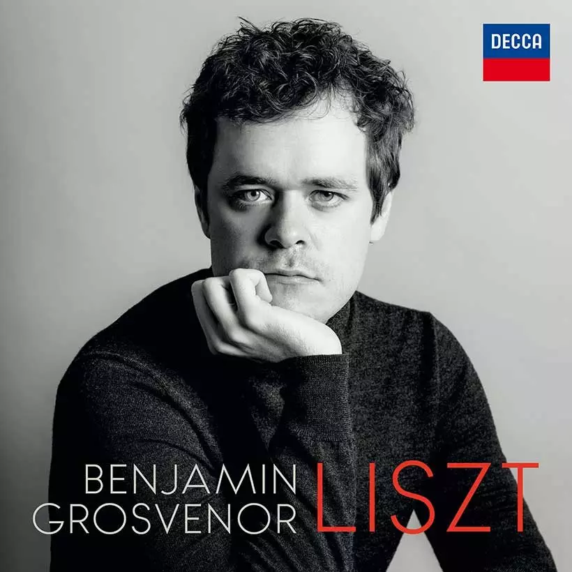 Benjamin Grosvenor - Igifuniko cya alubumu ya Liszt