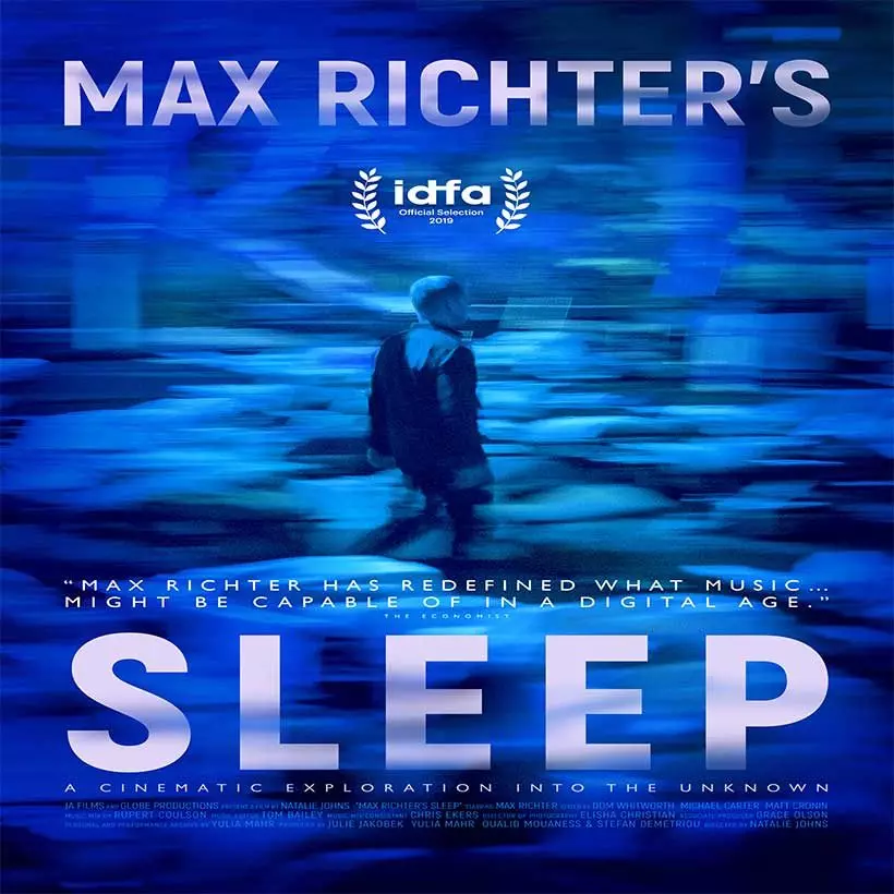 Max Richter Sleep dokumentarplakat