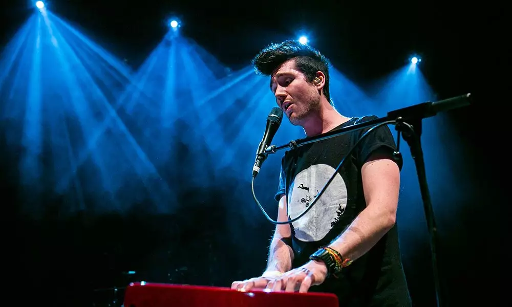 Bastille-foto door Scott Legato/Getty Images