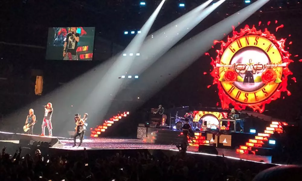 Guns N Roses bu umr bo'yi sayohatda emas Las-Vegas 2017