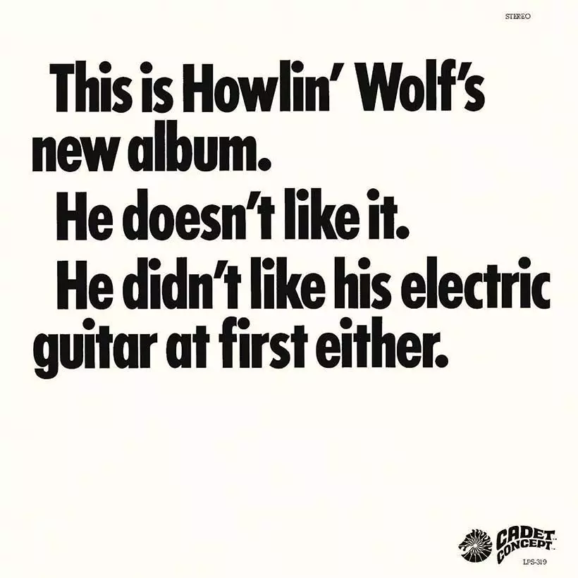 Capa psicológica do álbum Howlin Wolf 820