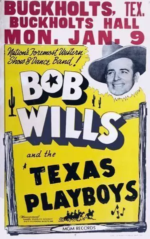 Bob Wills poster