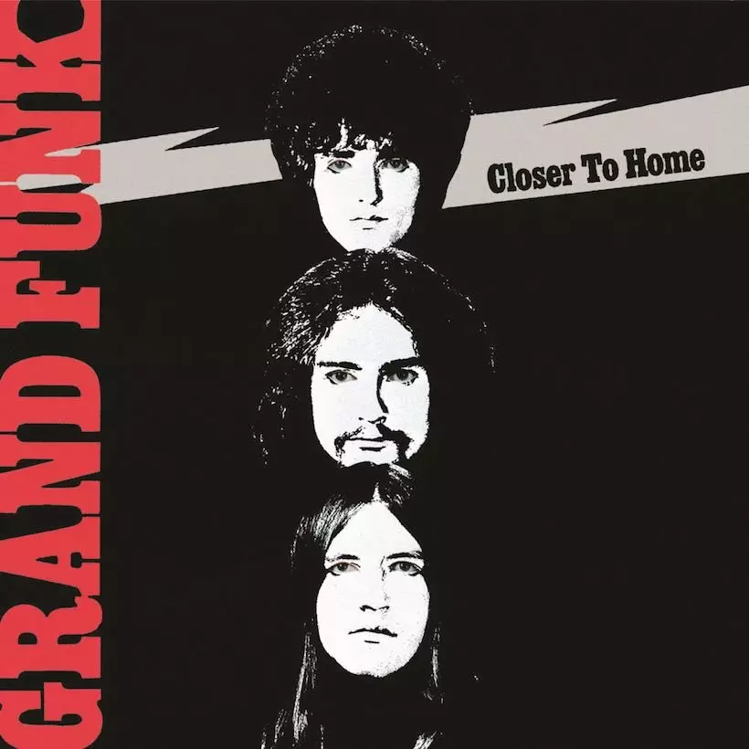 ງານສິນລະປະ Grand Funk 'Closer To Home' - ມາລະຍາດ: UMG