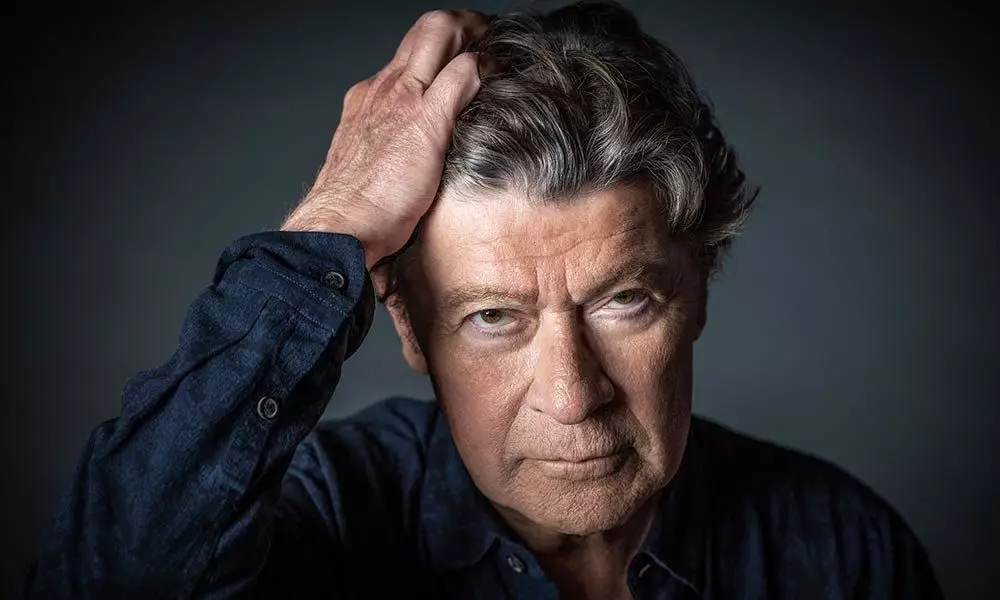 Robbie Robertson Sinematik press çəkilişi