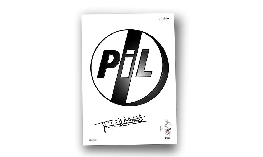 PiL-John-Lydon-हस्ताक्षरित-कार्ड