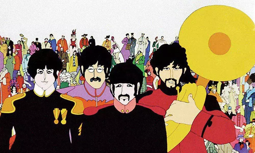 Beatles Yellow Submarine АКШ театрлары