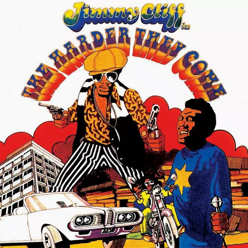 Jimmy Cliff The Harder They Come plötuumslag