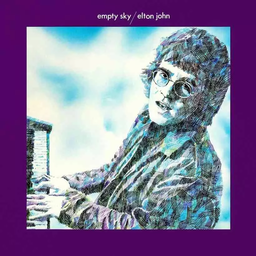 Karya seni Elton John 'Empty Sky' - Courtesy: UMG