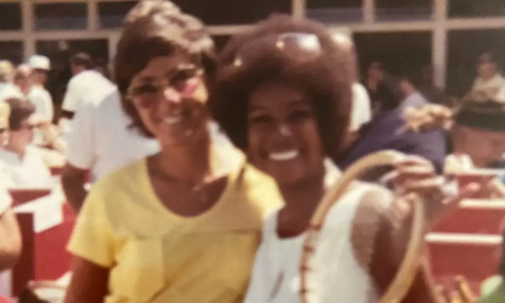 Margie Haber en Mary Wilson, 1970