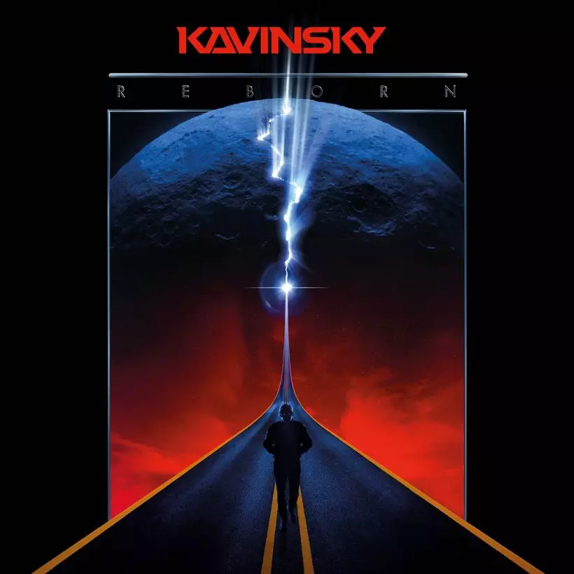 Kavinsky 'Reborn' කවරය - අනුග්‍රහය: Astralwerks/Record Makers